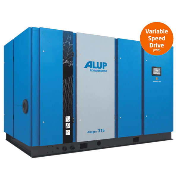 ALUP Allegro 315 Rotary Screw Compressor | Air Powered Services