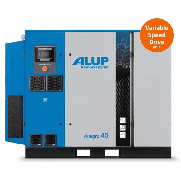 ALUP Allegro 45 Rotary Screw Compressor | Air Powered Services